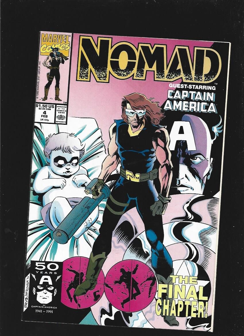 Marvel Comics Nomad #4 with Captain America NM/MT | eBay