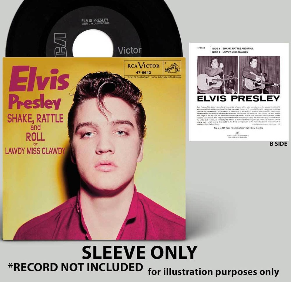 PICTURE SLEEVE COLLECTION ~ Elvis Presley Novelty 7 inch Picture ...