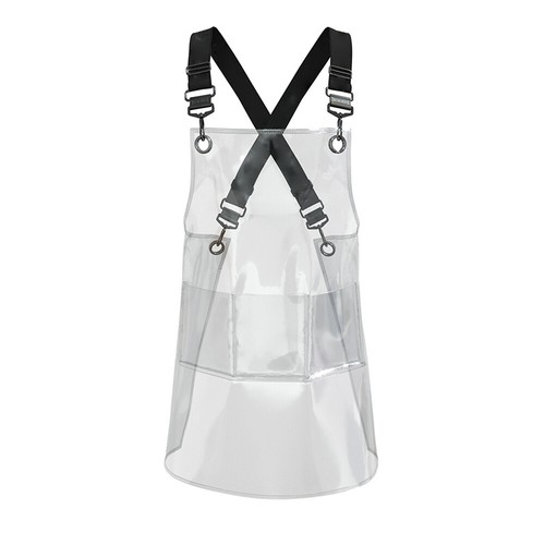 Fashion Kitchen Apron Reusable Waterproof Clear Apron TPU Household ...