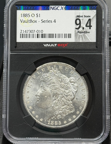 1885-O Morgan Silver Dollar NGC MS 64 Vault Box | eBay