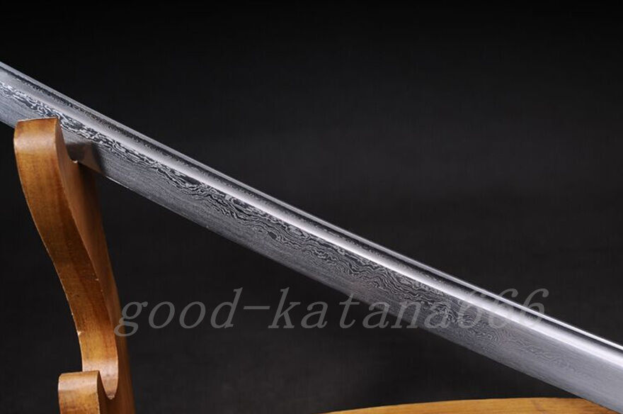 Japanese Samurai Swords High Quality Folding Pattern Steel Katana Sharp ...