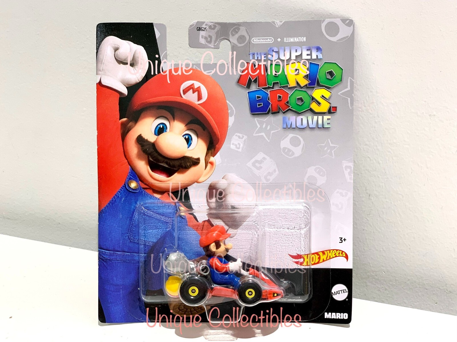 Hot Wheels The Super Mario Bros Movie Theatrical Mario Brand New | eBay
