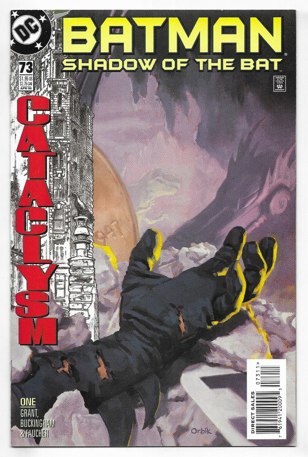 BATMAN Shadow of the Bat #73 & 76 DC COMIC BOOK LOT Cataclysm - After Shock 1998 | eBay