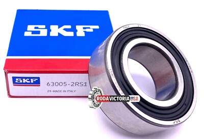 SKF 63005 2RS1 DEEP GROOVE BALL BEARING, RUBBER SEALED 25x47x16 mm | eBay