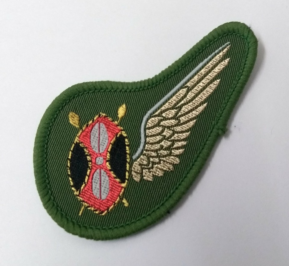 Patches Aériennes Genuine Kenya Royal Air Force Half Wing X2 ASPS268 | eBay