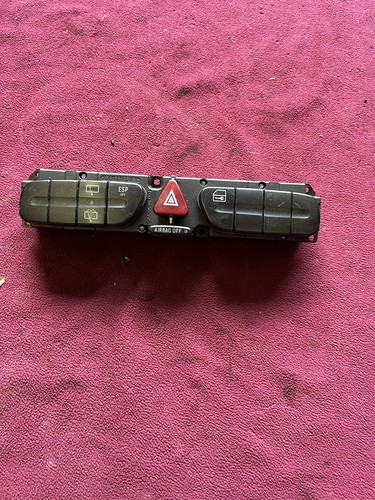 Mercedes C W203 Schalterleiste ESP ZV Warnblinker Airbag Schalter ...