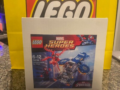 Lego Set 76036 Carnage's SHIELD Sky Attack-USED/Complete | eBay