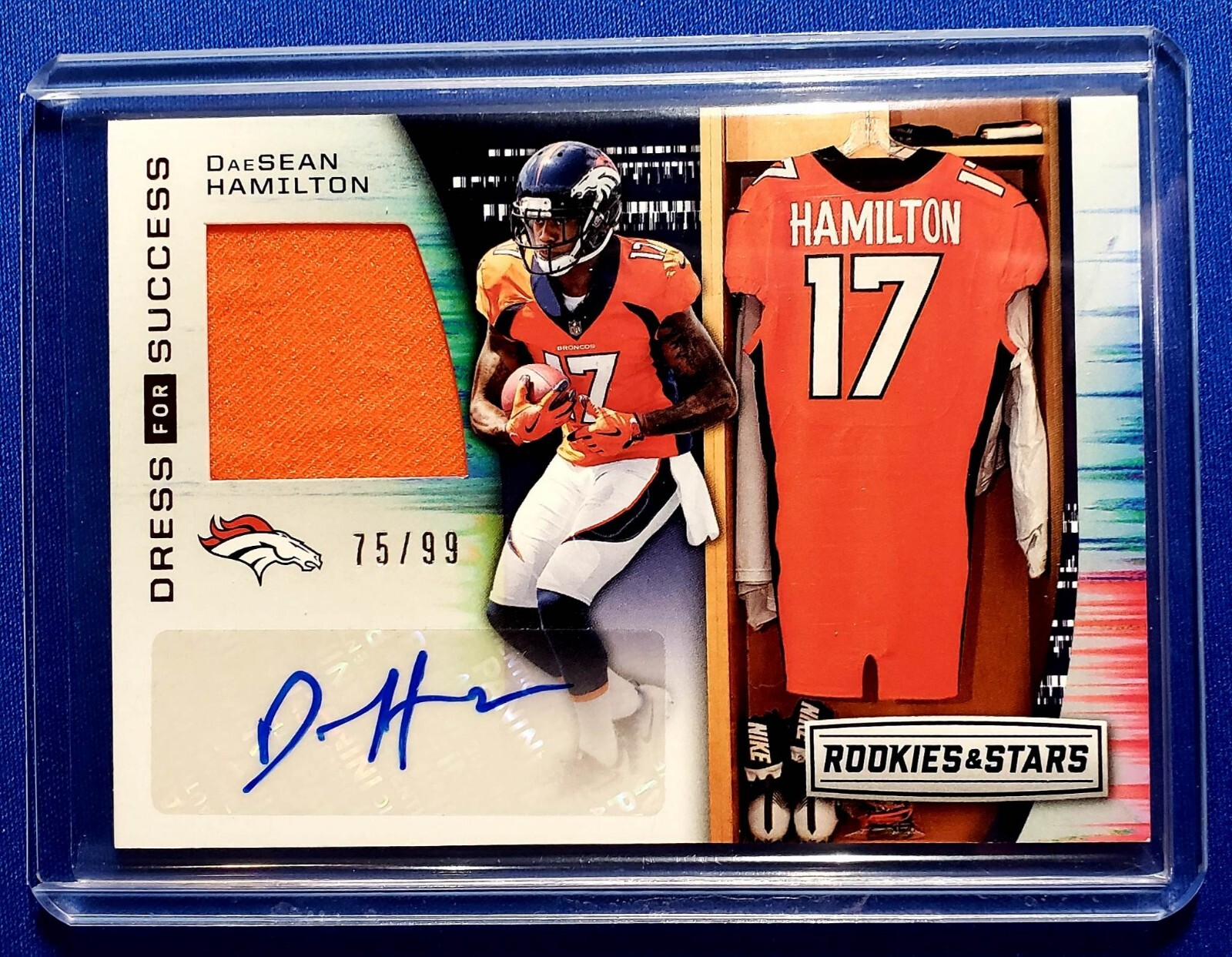 2018 Panini Rookies & Stars DaeSean Hamilton Dress for Success ...