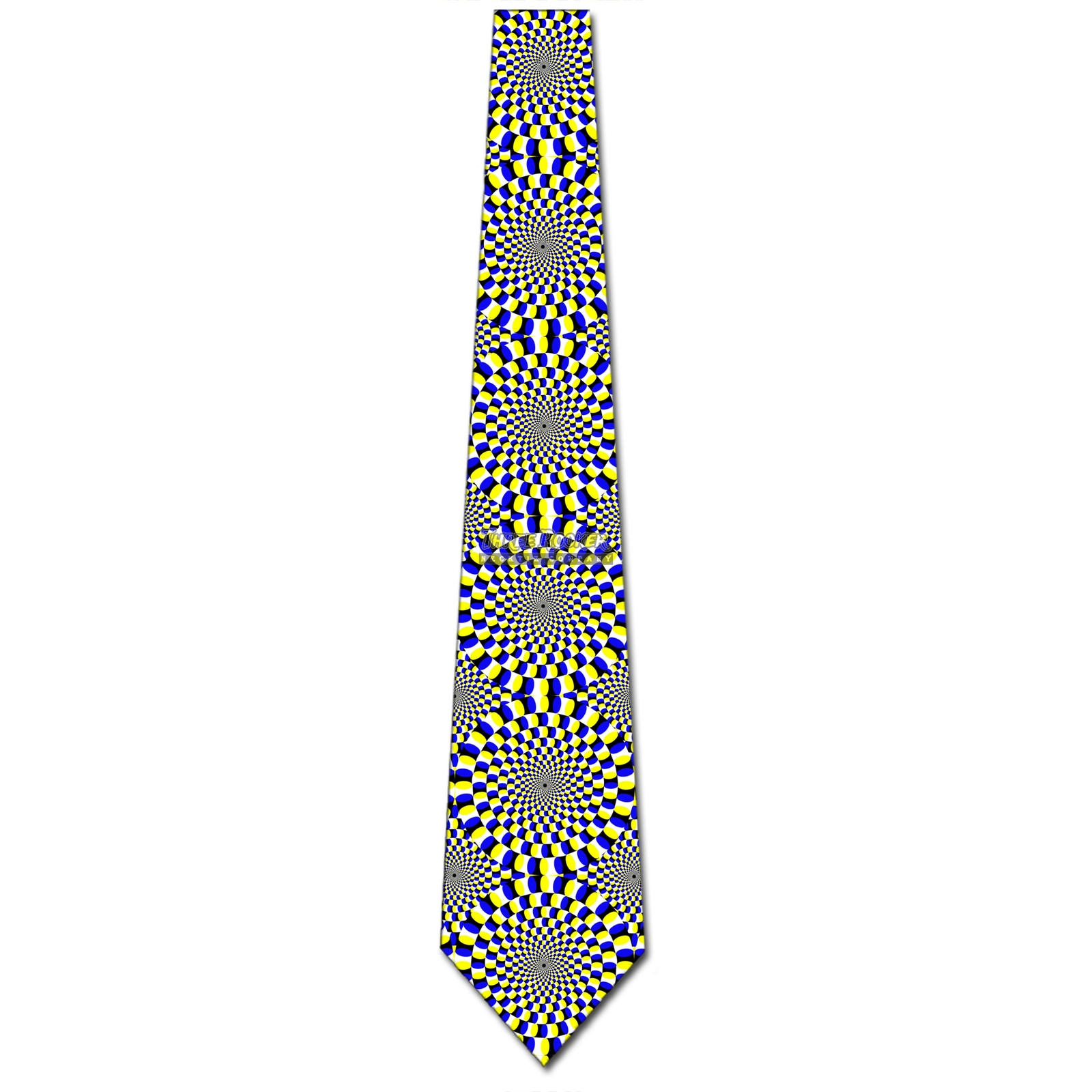 Hypnotic Ties Mens Optical Illusion Necktie Fun Tie | eBay