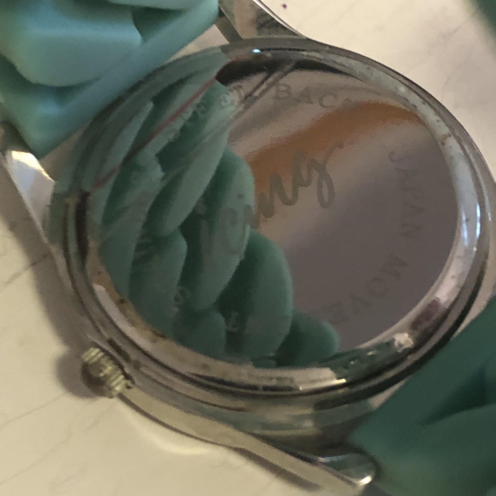 Turquoise Colored Quartz Watch | eBay