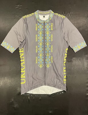 Ukraine Mesh Climbers Cycling Jersey for Ukraine Bicycle Project - NWT ...