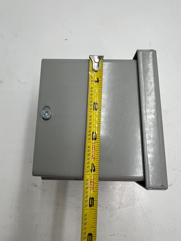 Qty 2 NEMA Type 3R Outdoor Rainproof Enclosure 4 1/4" x 4 1/8 ...