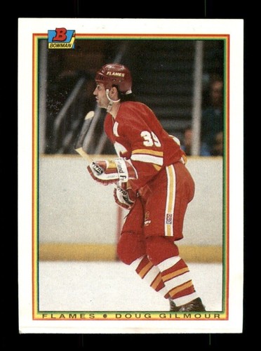 1990 Doug Gilmour 96 Flames 39 Topps Hockey Sports Trading Card | eBay
