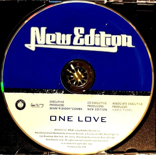 New Edition - "One Love" - ( CD - Bad Boy Records ) | eBay