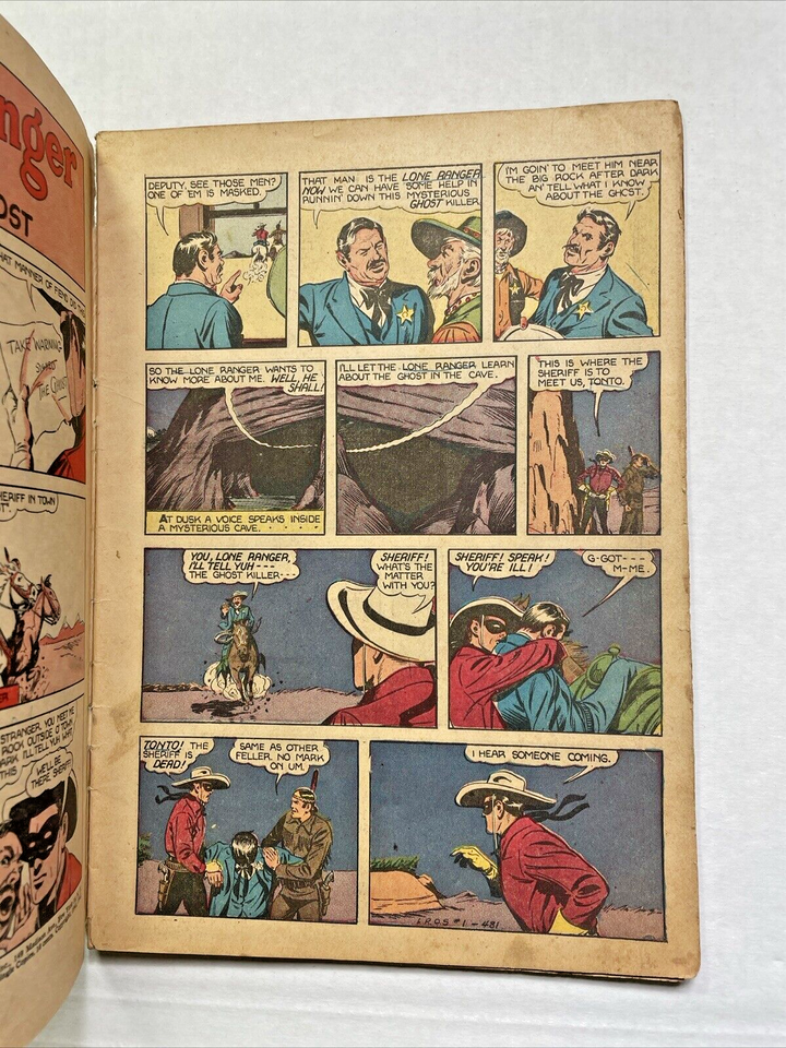 Lone Ranger #1 VG 1948 Dell Western Comic Key | eBay