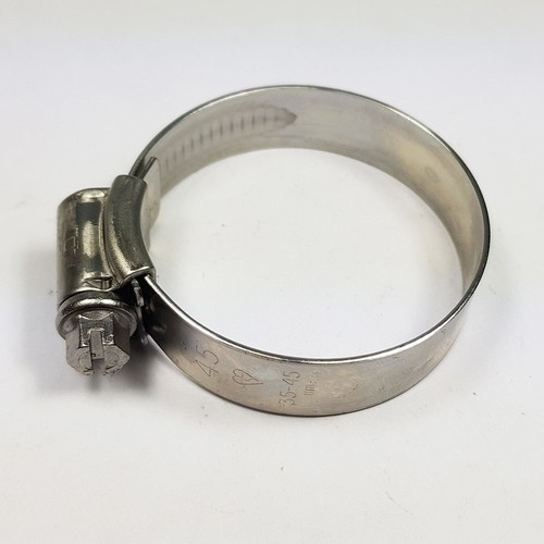 35mm-45mm Stainless Steel Hose Clips Jubilee Equiv Clip JCS Hi-Grip ...