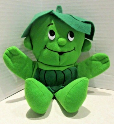 Vintage 1992 Special Edition Sprout Puppet Hand Puppet Pillsbury Green ...