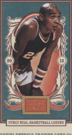 2013 Panini Golden Age - Curly Neal #139 American Caramels Mini Blue ...