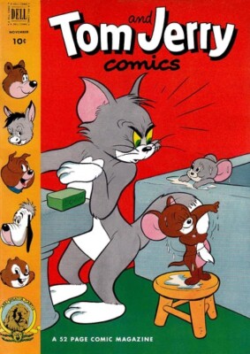 TOM AND JERRY COMICS #100 VG, Dell Comics 1952 Stock Image | eBay