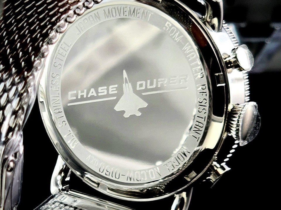 INVICTA/CHASE DURER CDW-0151 FLIGHT Commander Japanese CHRONO SAPPHIRE ...