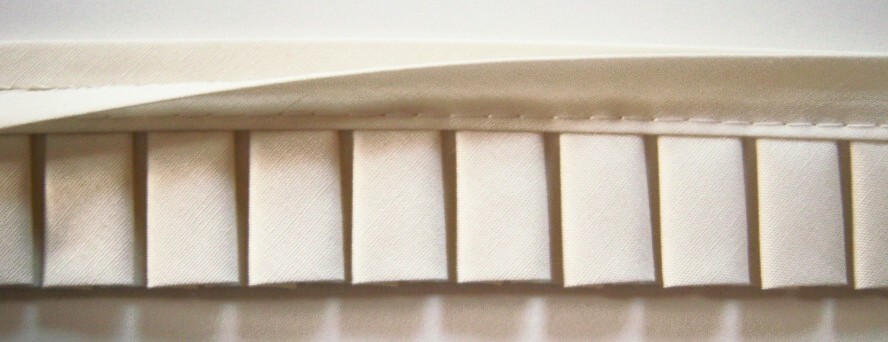 BOX PLEAT - TRIM FABRIC WITH ATTACHED BIAS TAPE TOP 4 1/2 YARDS | eBay