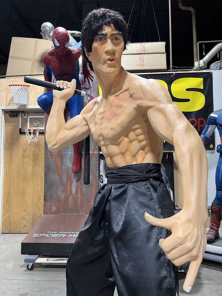 Life Size Bruce Lee 1:1 Full Size Statue | eBay