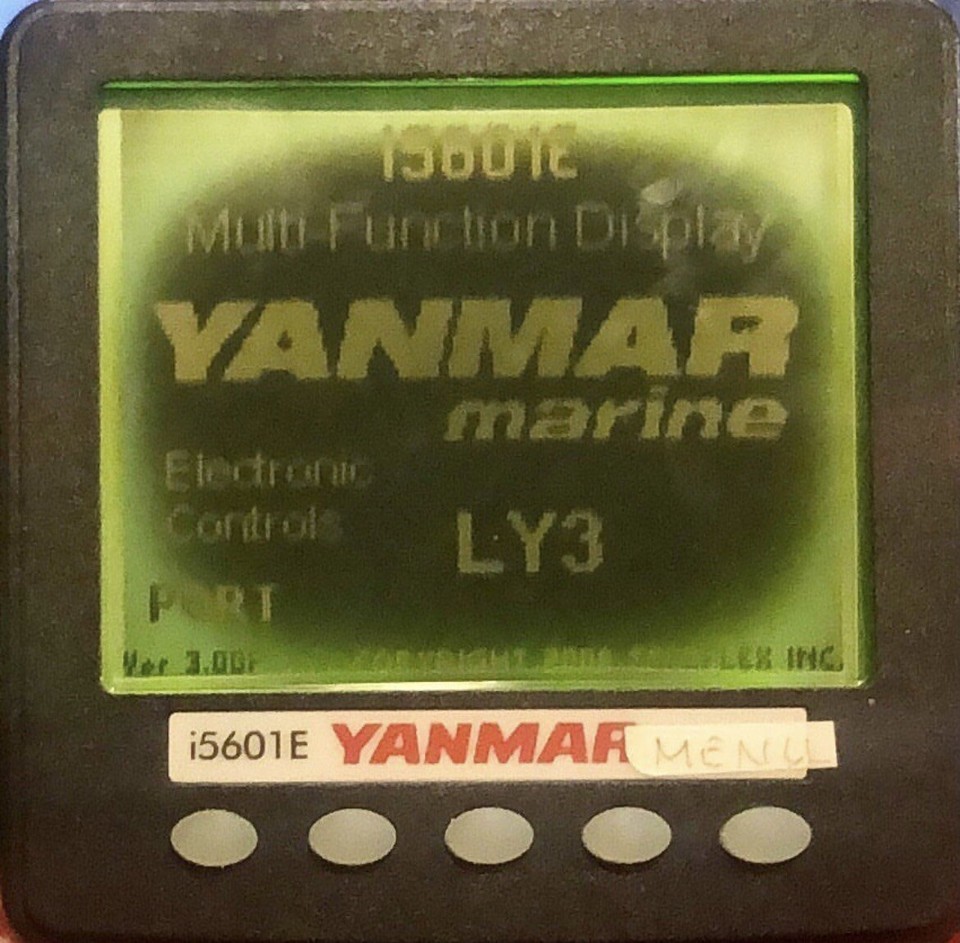 Yanmar i5601 Marine Diesel Multi Function Engine Display ED-X REPAIR ...