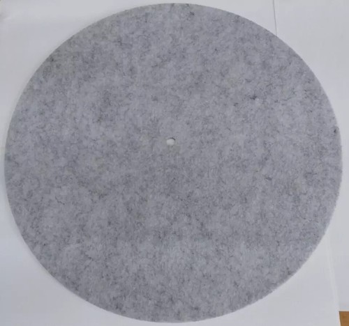 10" Grey Felt Turntable Platter Slip Mat For Nostalgia Portable Record ...