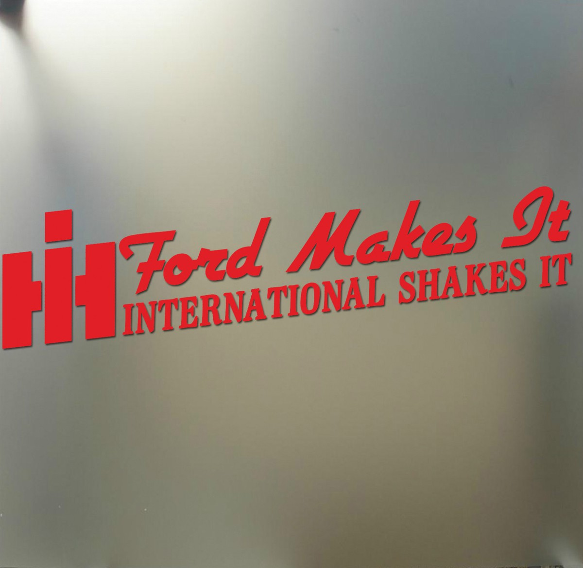 Ford Diesel Sticker Full Force OBS Truck Sticker