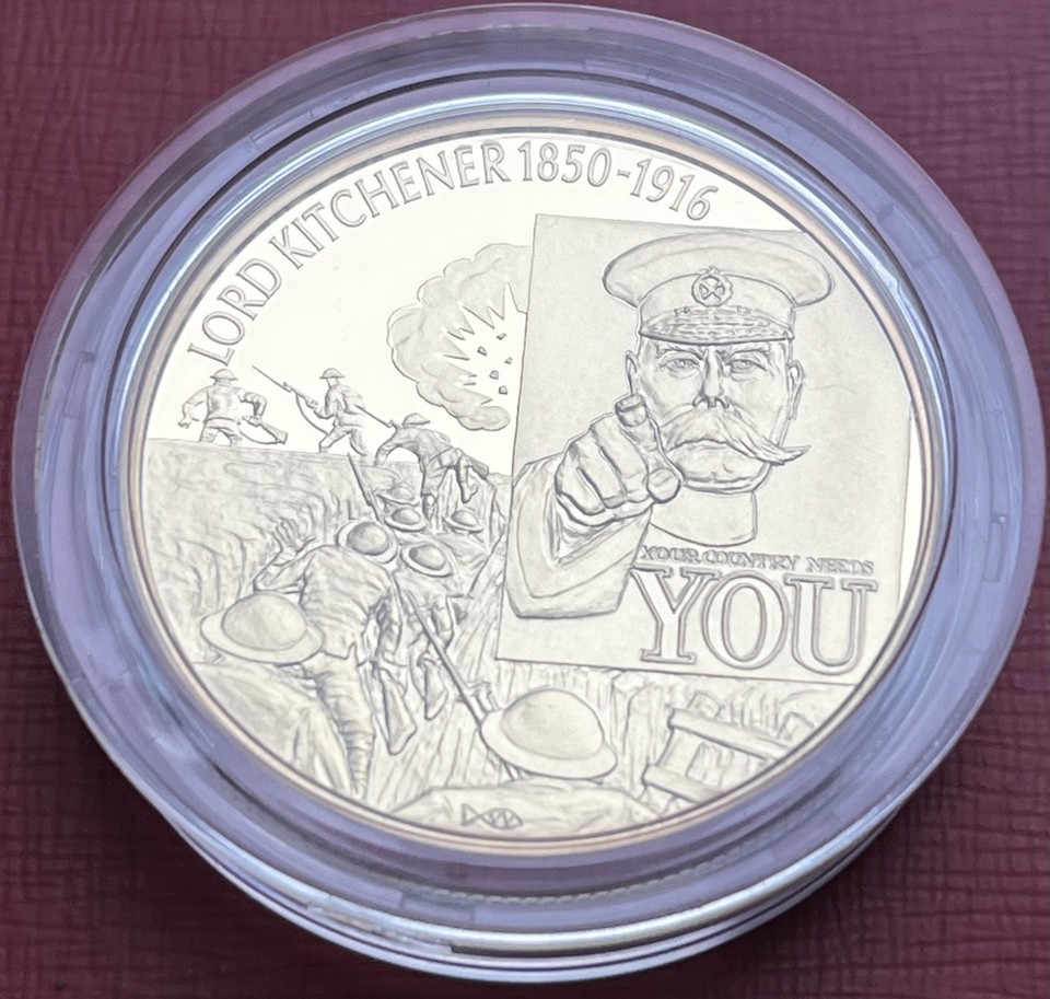 Turks Caicos / East Caribbean States 2004 5 Crowns Coin ~ Lord ...