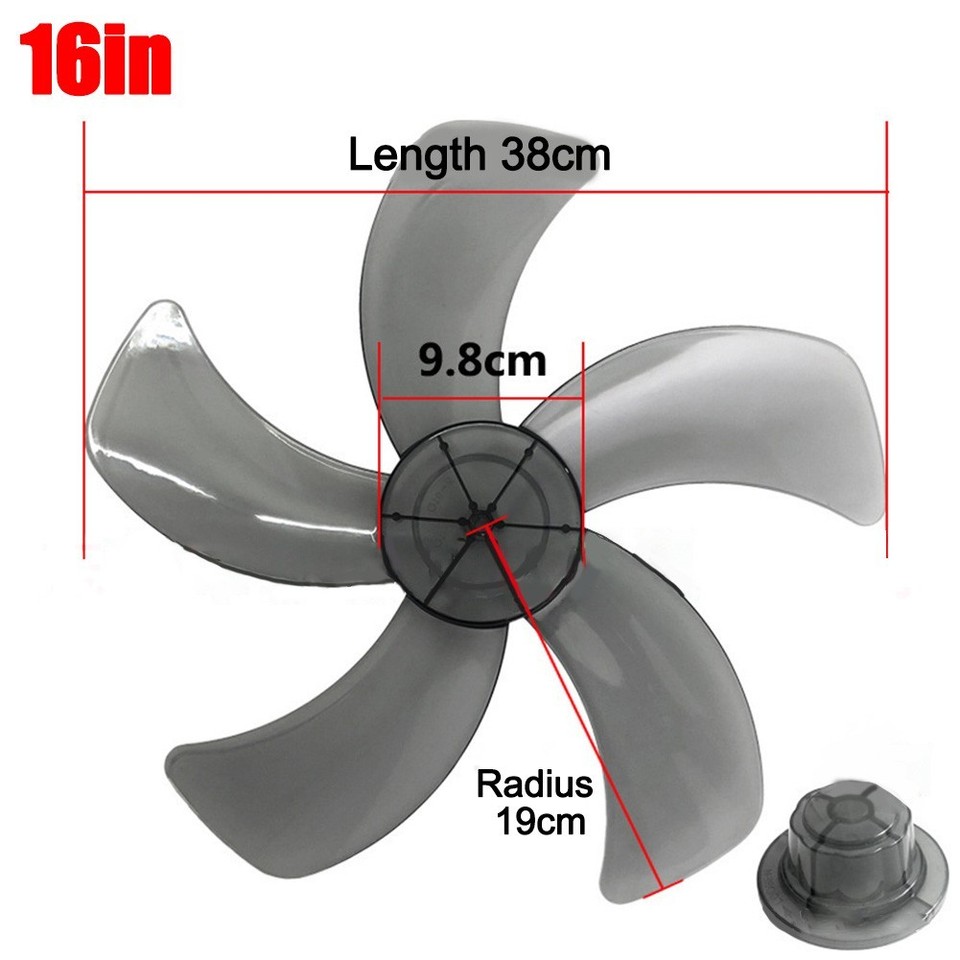 Table Fan Blade Desk Fan Blade Office Use Home Use Noise Reduction AS ...