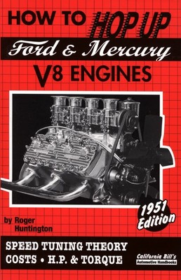 Ford Mercury Flathead V8 Engine Book Hot Rod How Hop Up Manual 1932 ...