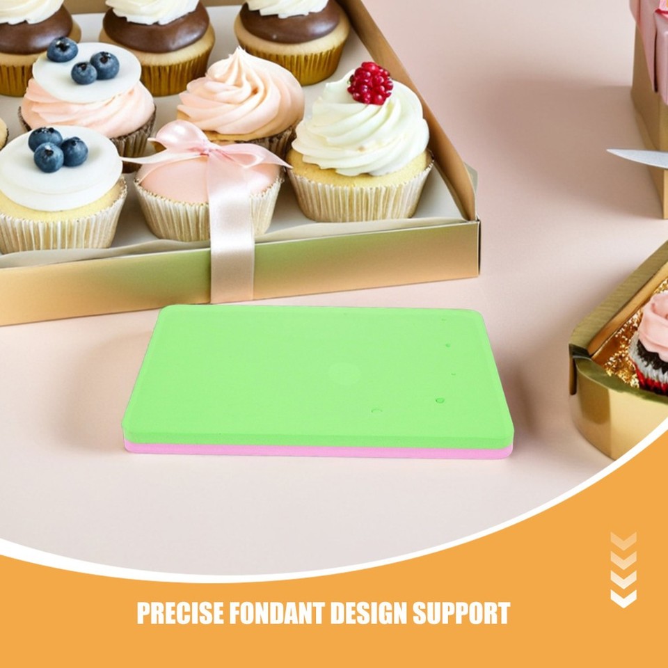 Reusable Fondant Sponge Pad Soft Mat for Precise Cake Decorating | eBay UK