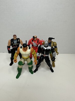1995 Hasbro GI Joe Extreme 5 figures vintage lot sgt. savage W ...