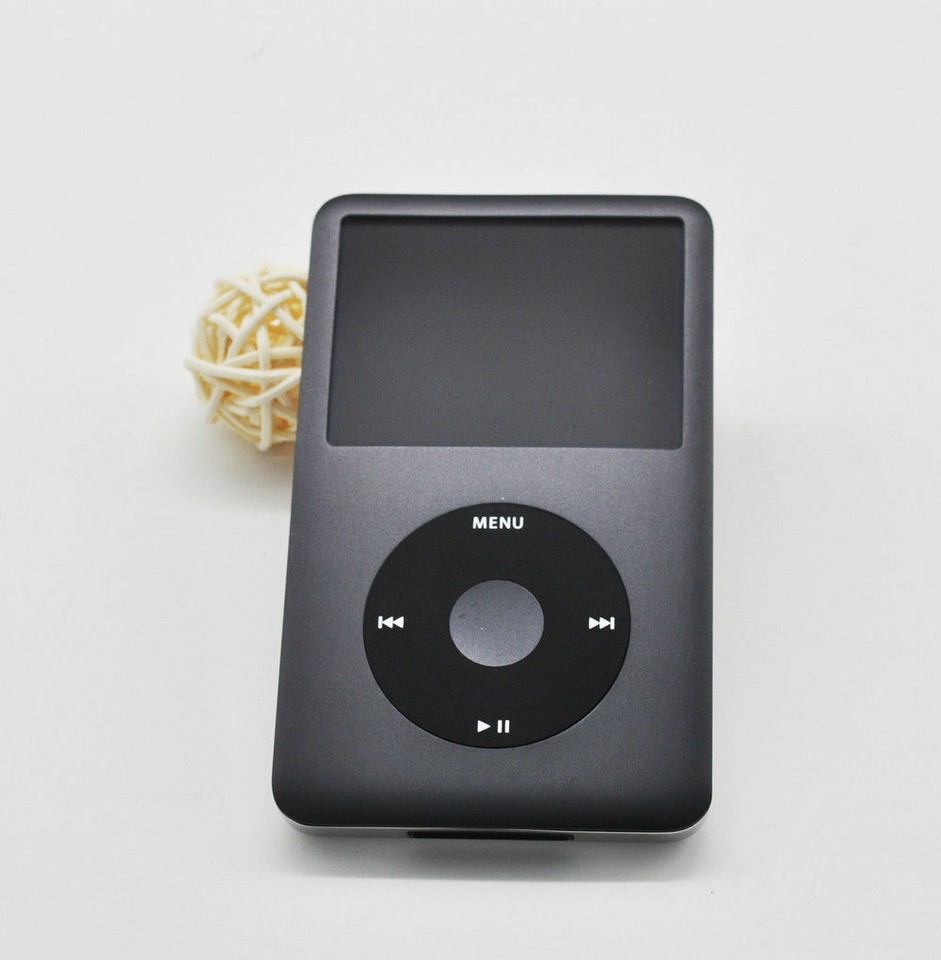 New Apple iPod Classic 7th Generation 160GB Black Silver Mp3 Player ...