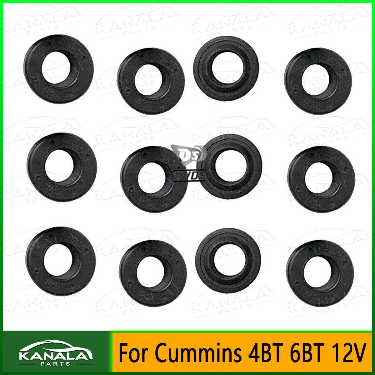 3935449 Valve Cover Center Bolt Seals Qty 12 for Cummins 4BT, 6BT 12V ...