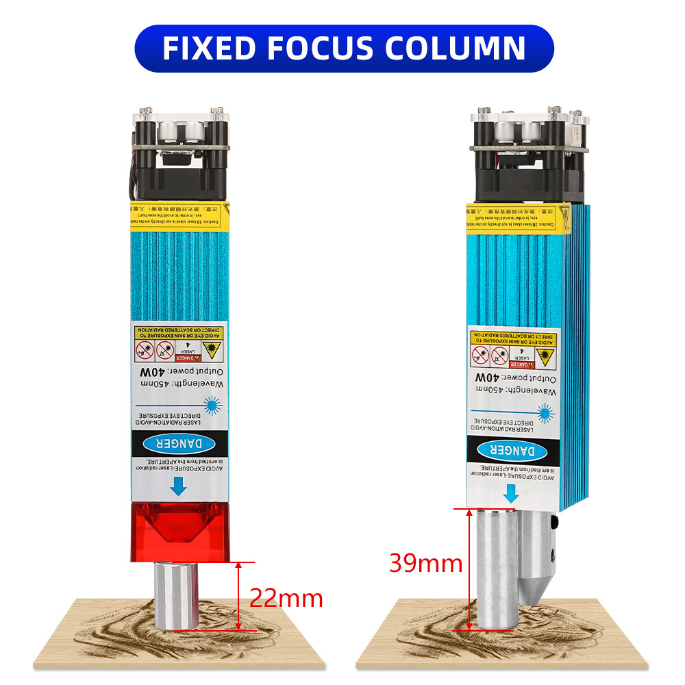 40W Laser Head with Air Assist For Laser Engraving Machine CNC Router ...