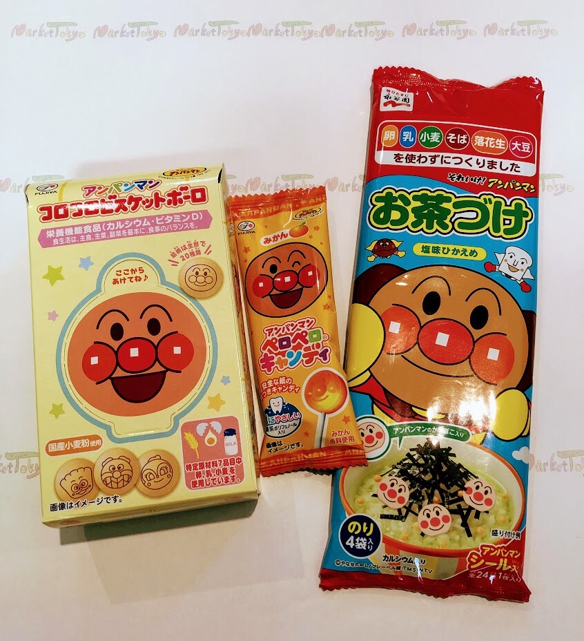 Anpanman Box Set, Snack, Rice Cracker, Candy Assortment, 11 pc, Japan ...