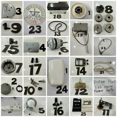 VINTAGE PFAFF 262 SEWING MACHINE PARTS | eBay