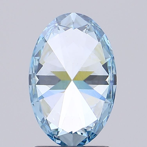 OVAL 1.82ct VIVID BLUE VS1 IGI CERTIFIED LAB GROWN DIAMOND LG617413667 | eBay