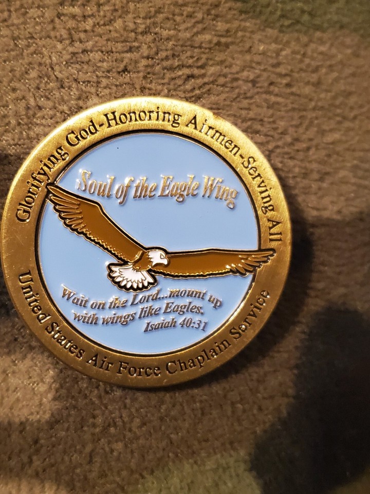 Dover Air Force Base Chapel Chaplain Service Challenge Coin | eBay