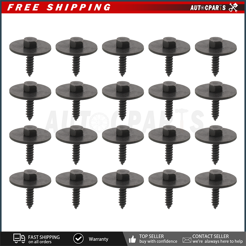 20pcs Sheet Metal Screw A0019906036 For Mercedes W203 S203 W204 S204 | eBay