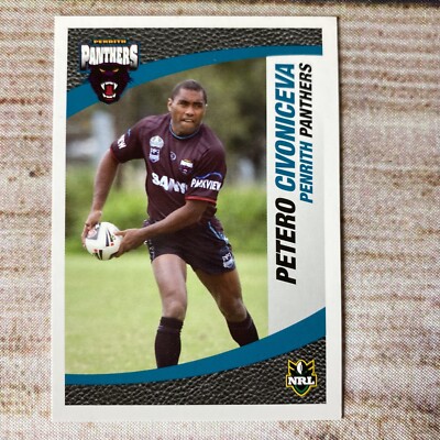 Petro Civoniceva 97 ~ NRL Daily Telegraph Trading Card 2008 ~ Penrith ...