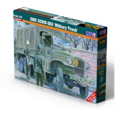MisterCraft 1/72 GMC CCKW-353 Military Truck Model Kit E-98 | eBay UK