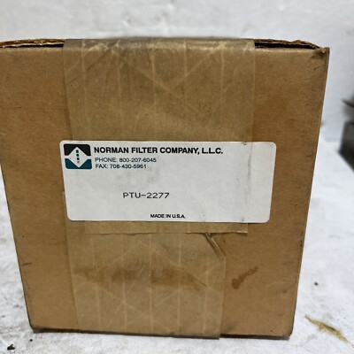 NORMAN FILTER COMPANY PTU-2277 FACTORY NEW! | eBay