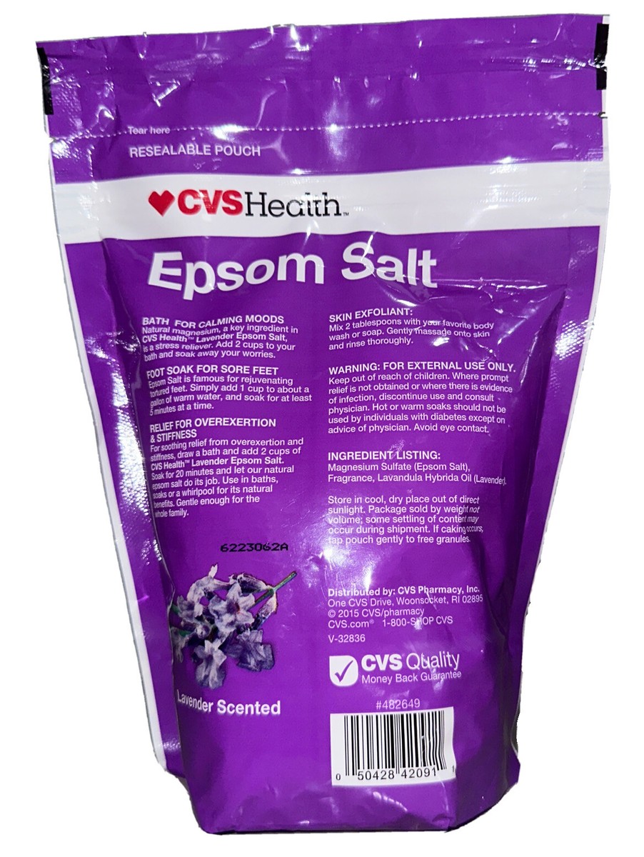 Sal Epsom Cvs