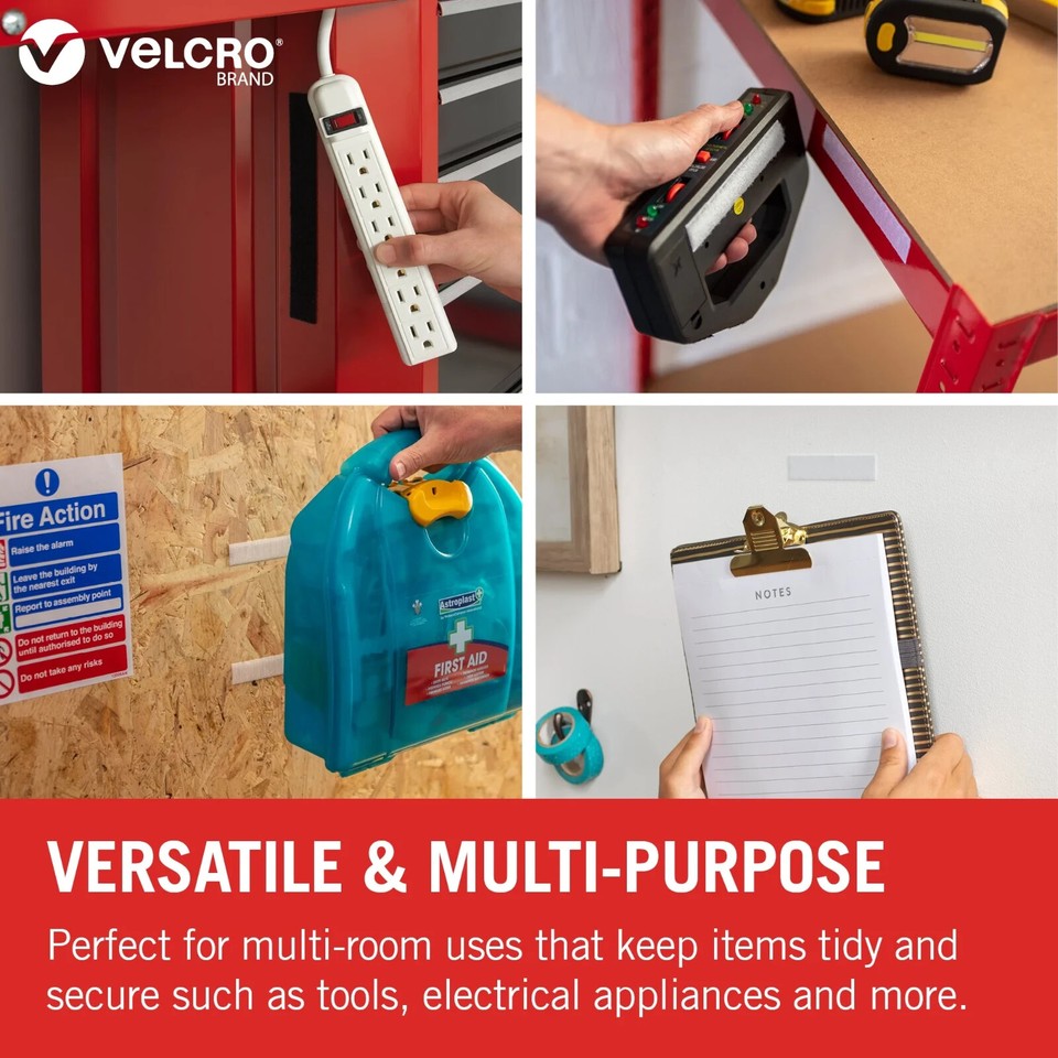VELCRO® Basic Sticky Back Tape - Self Adhesive Hook & Loop or Sew On ...
