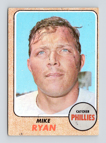 1968 Topps Card, #306 Mike Ryan, Philadelphia Phillies | eBay