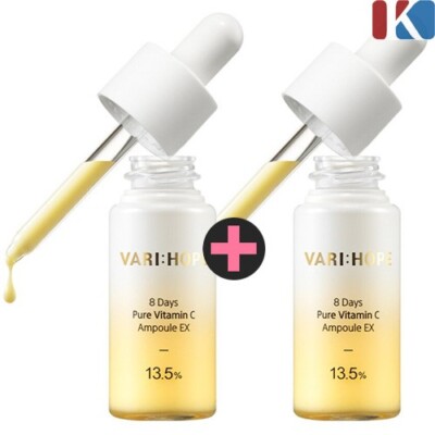 VARIHOPE 8 Days Pure Vitamin C Ampoule Expert 15g x 2EA Vitamin Ampoule K-Beauty | eBay