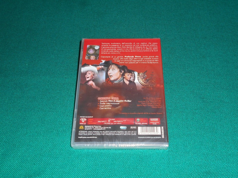 Deep Red Directed By Dario Argento | eBay